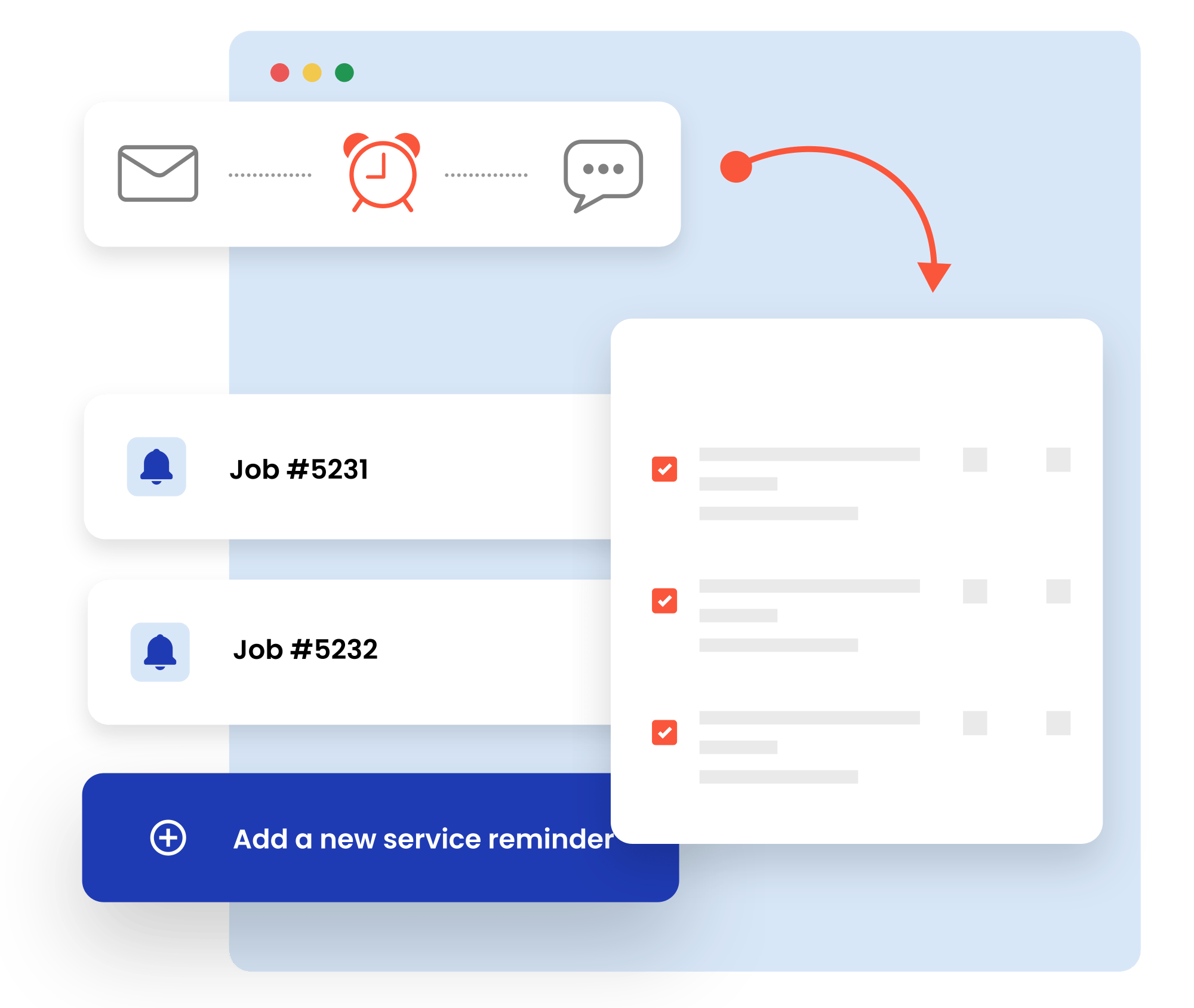 Automated service reminder software & app Automated service reminder software & app